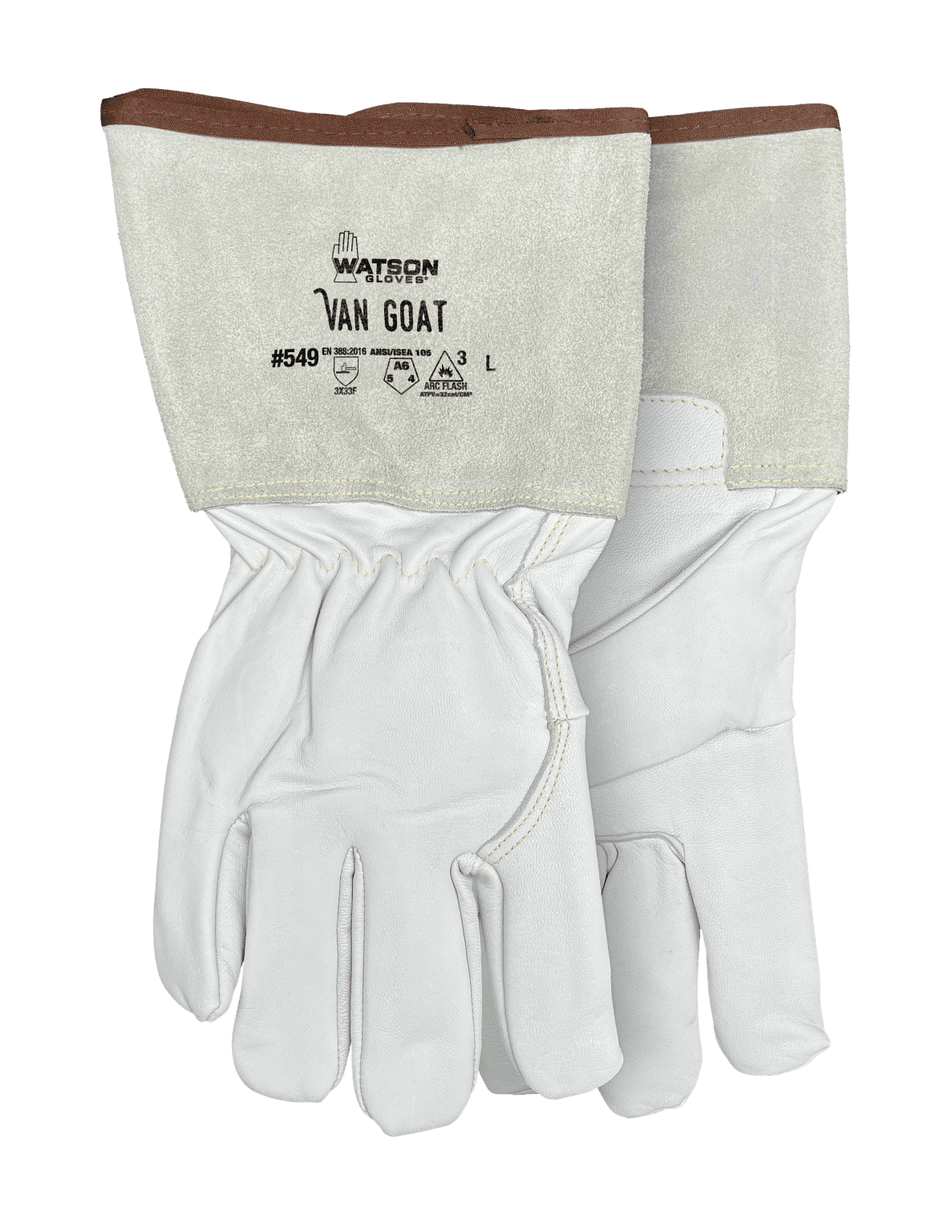 549 Van Goat Cutshield™ Cut Resistant Leather Glove - Watson Gloves
