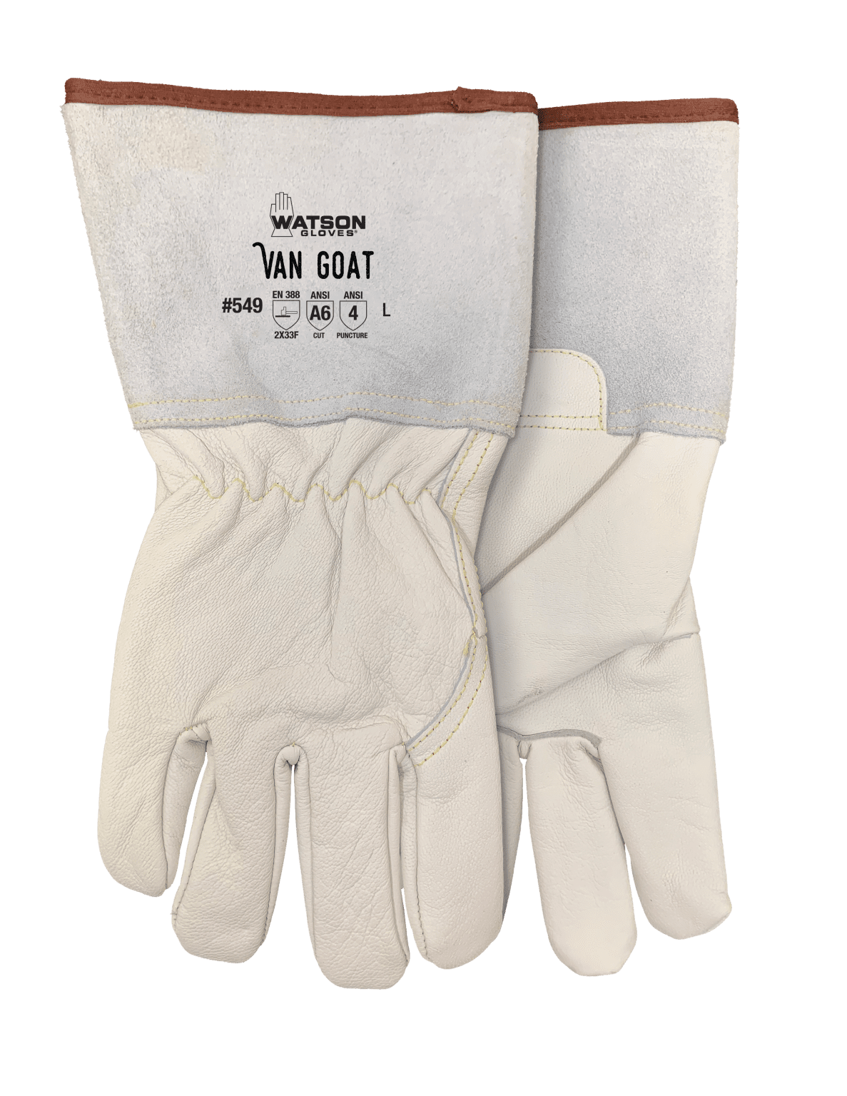 549 Van Goat Cutshield™ Cut Resistant Leather Glove - Watson Gloves