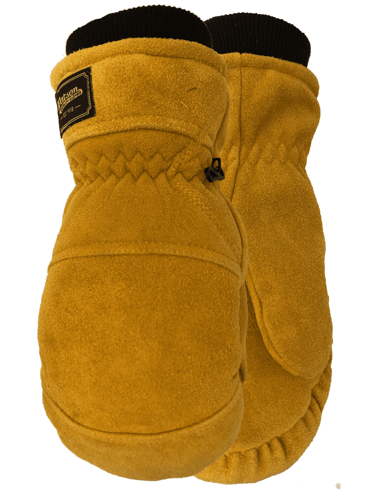 9591 Crazy Horse Mitt Deerskin Leather Winter Mitt - Watson Gloves