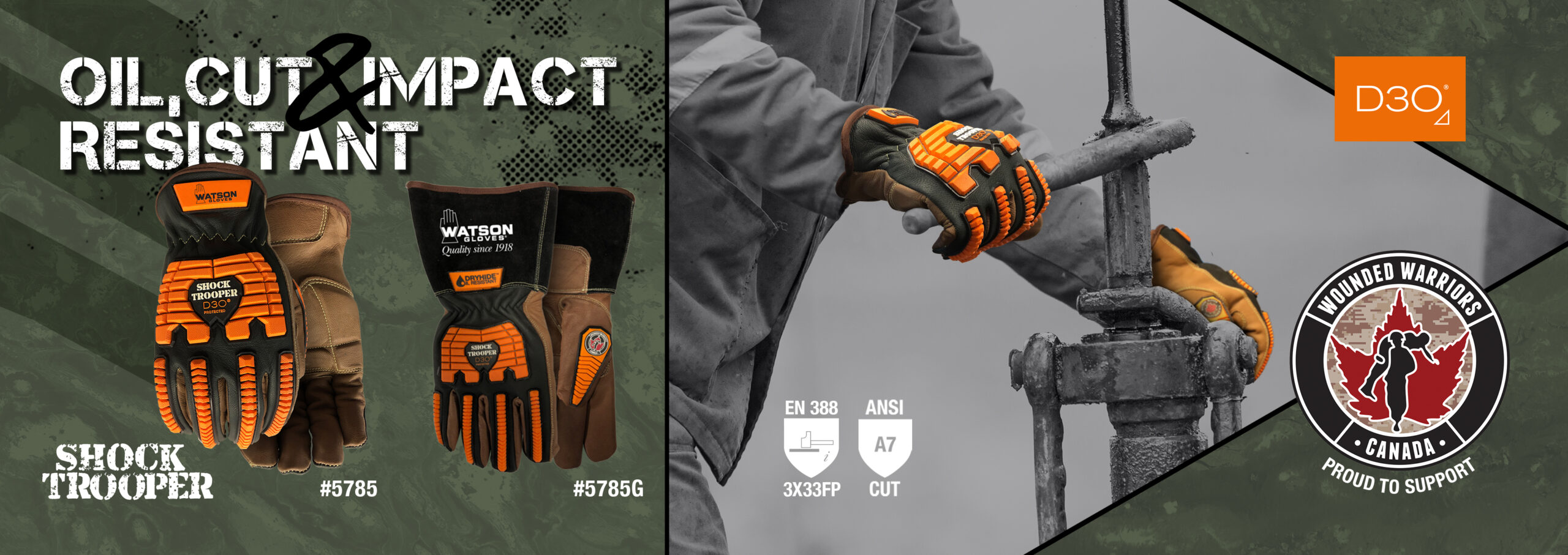 Shock Trooper- Watson Gloves