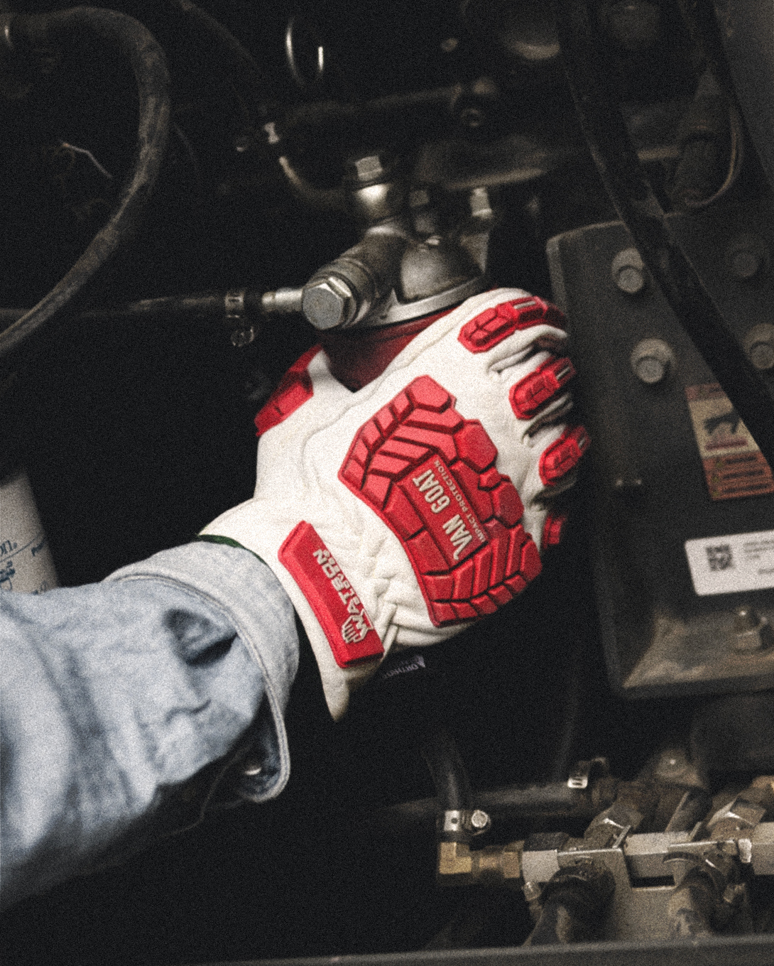 547TPR Van Goat Work Gloves - Watson Gloves